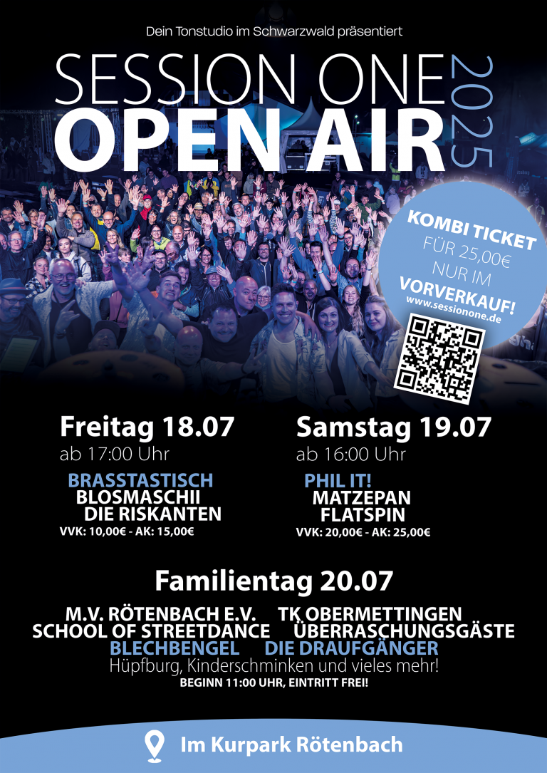 Openair - Session One Studio